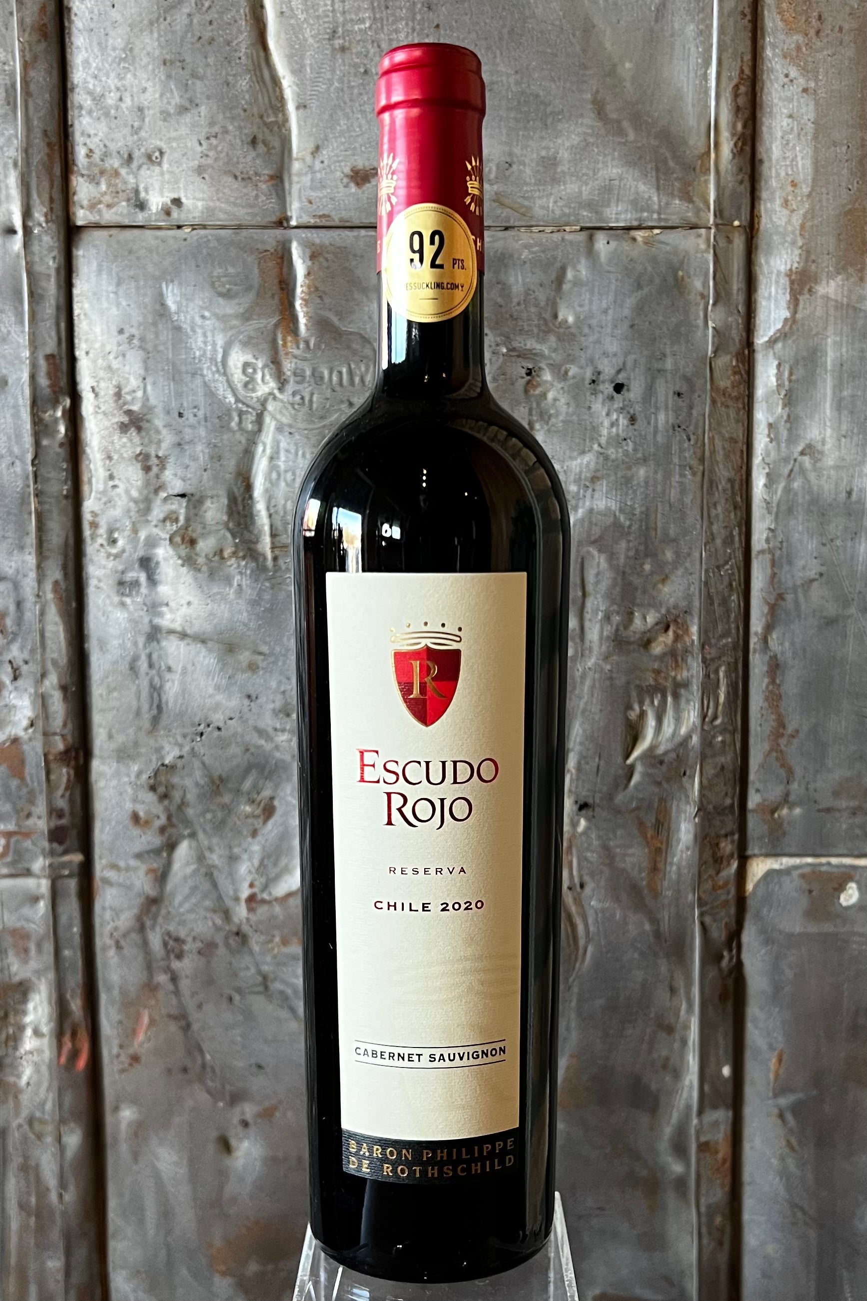 2022 Escudo Rojo Cabernet Sauvignon Gran Reserva | Wine Cellars of ...
